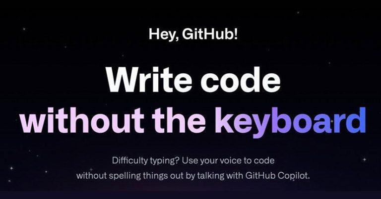 GitHub正在實驗「Hey, GitHub！」 用聲音就可寫程式
