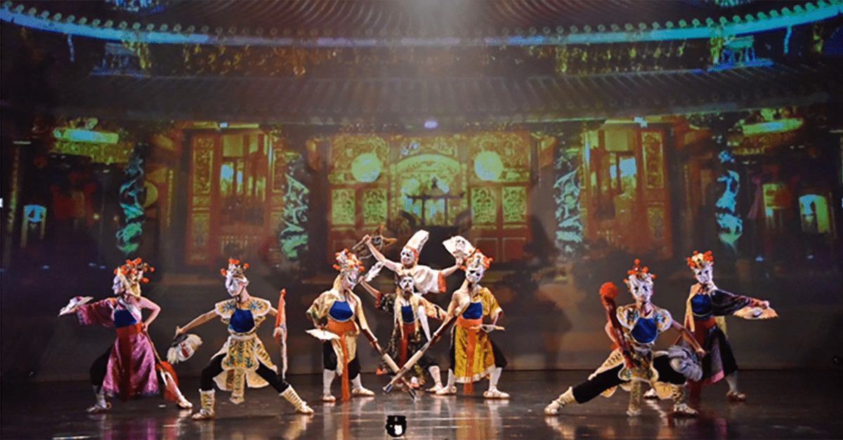 陣頭結合法國4DViews技術 虛實共演另類呈現