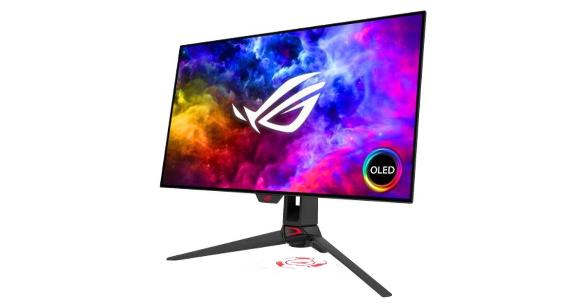 ROG首款1440p OLED電競螢幕 提高17%峰值亮度