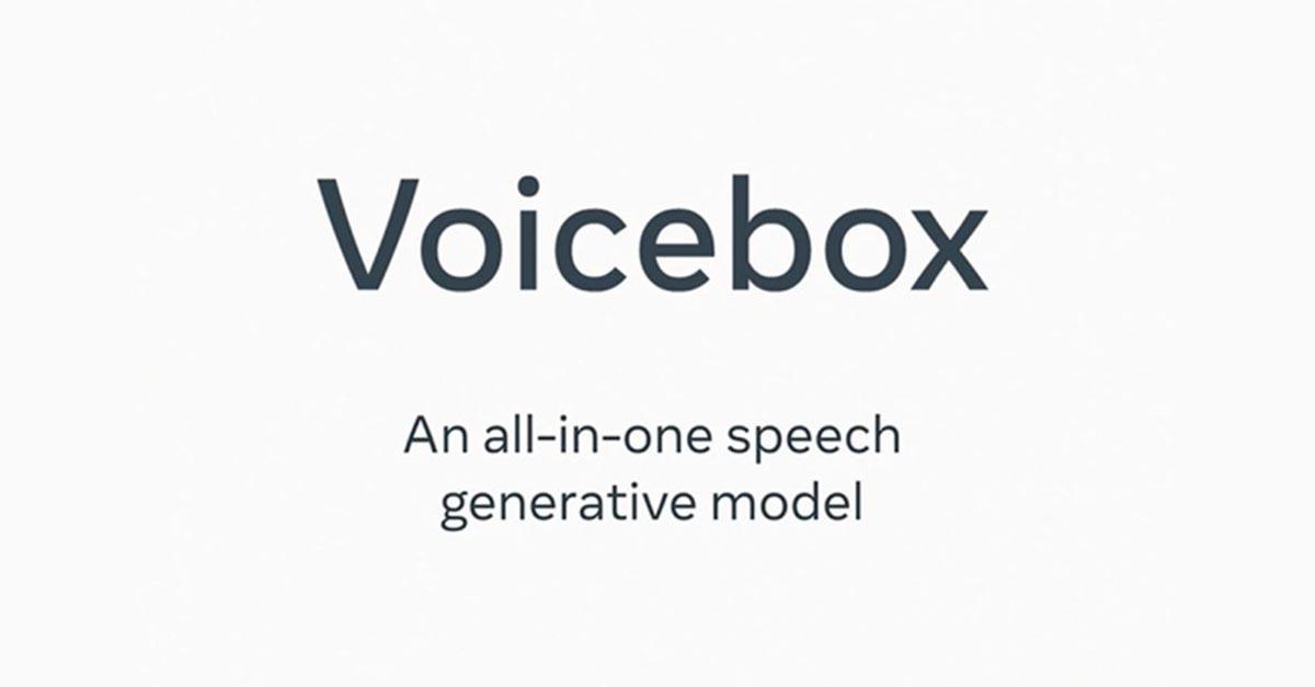 Meta發表新AI Voicebox 可跨6國語言風格轉換