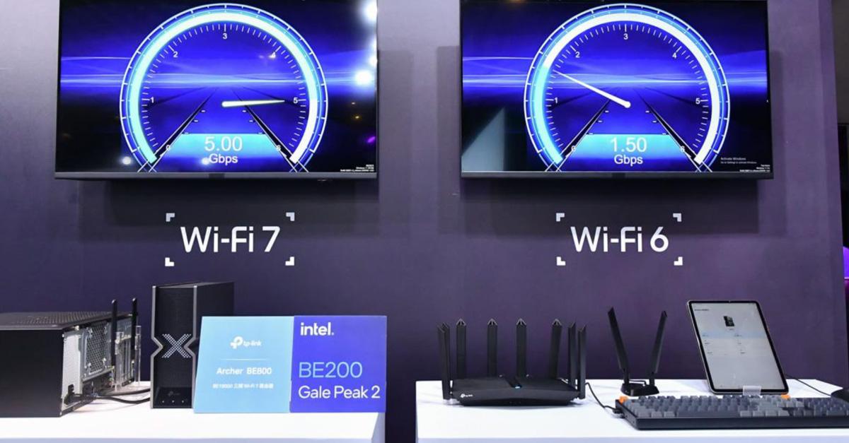 Wi-Fi 6剛開放 Wi-Fi 7產品實測快3倍以上