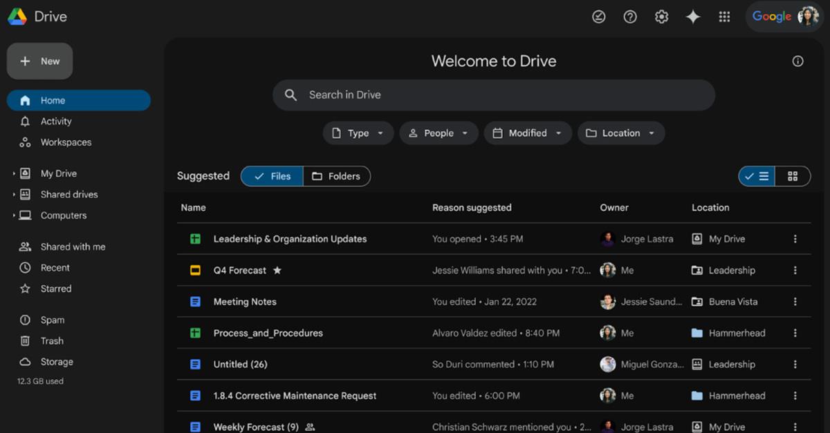 Google Drive網頁版終於跟進開放「深色模式」