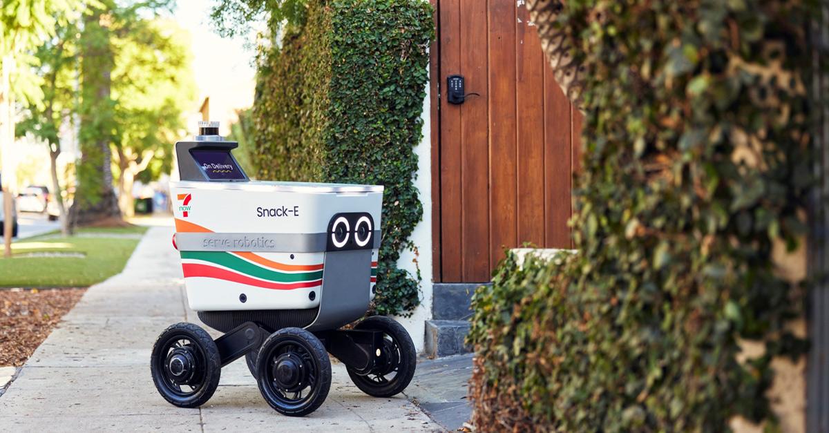 輝達與Uber Eat看好 Serve Robotics新外送機器人將上路