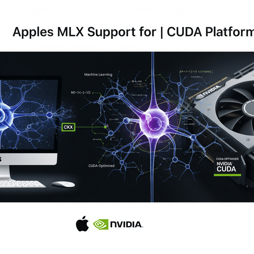 大躍進！蘋果宣布MLX框架將支援NVIDIA CUDA平台