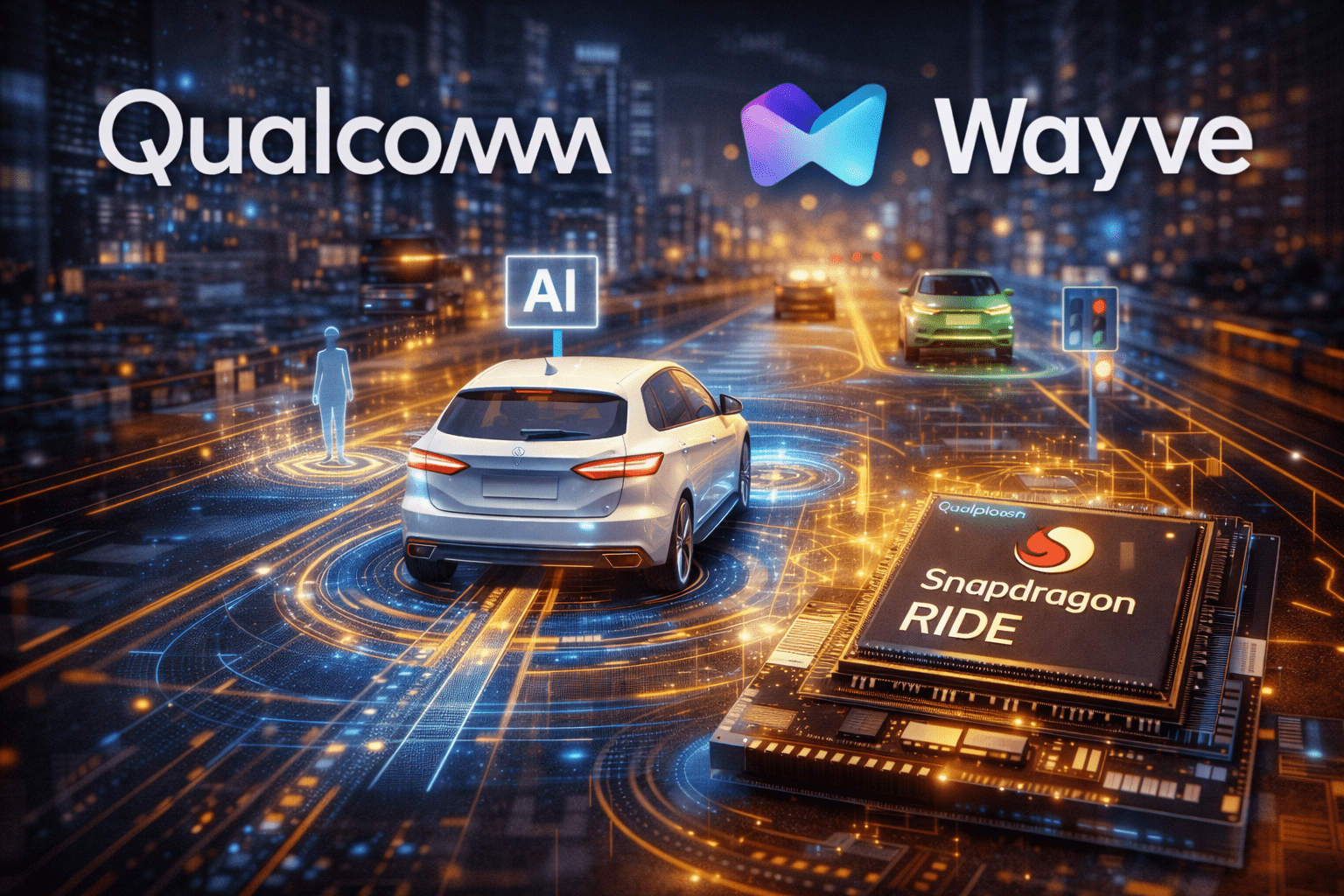 高通攜手Wayve推動AI自駕系統 加速自動駕駛技術落地